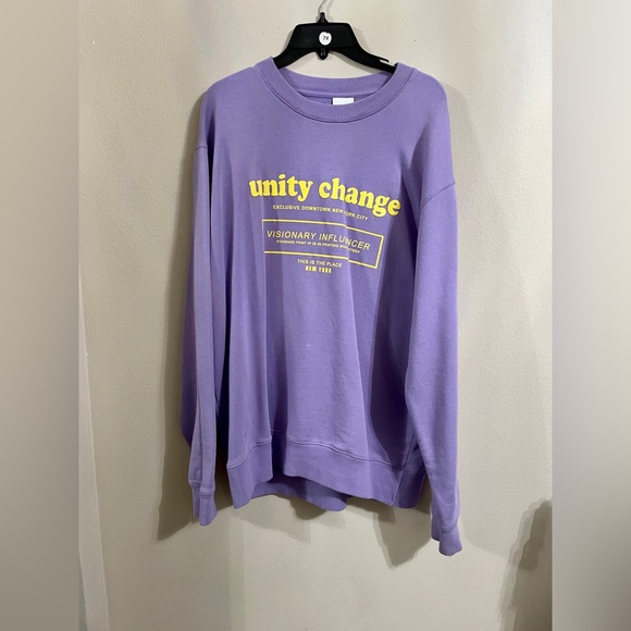 Zara | Sweaters | Unity Change Purple Oversized Zara Sweater | Poshmark